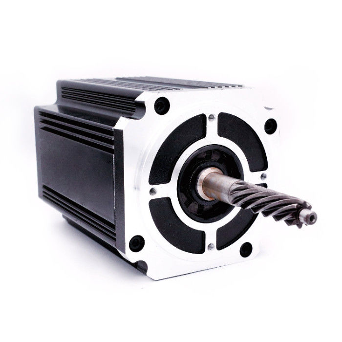 Nema 42 Brushless DC Motor Low Noise 110mm 2040W 8Pole 310V 3Phase 6 ...