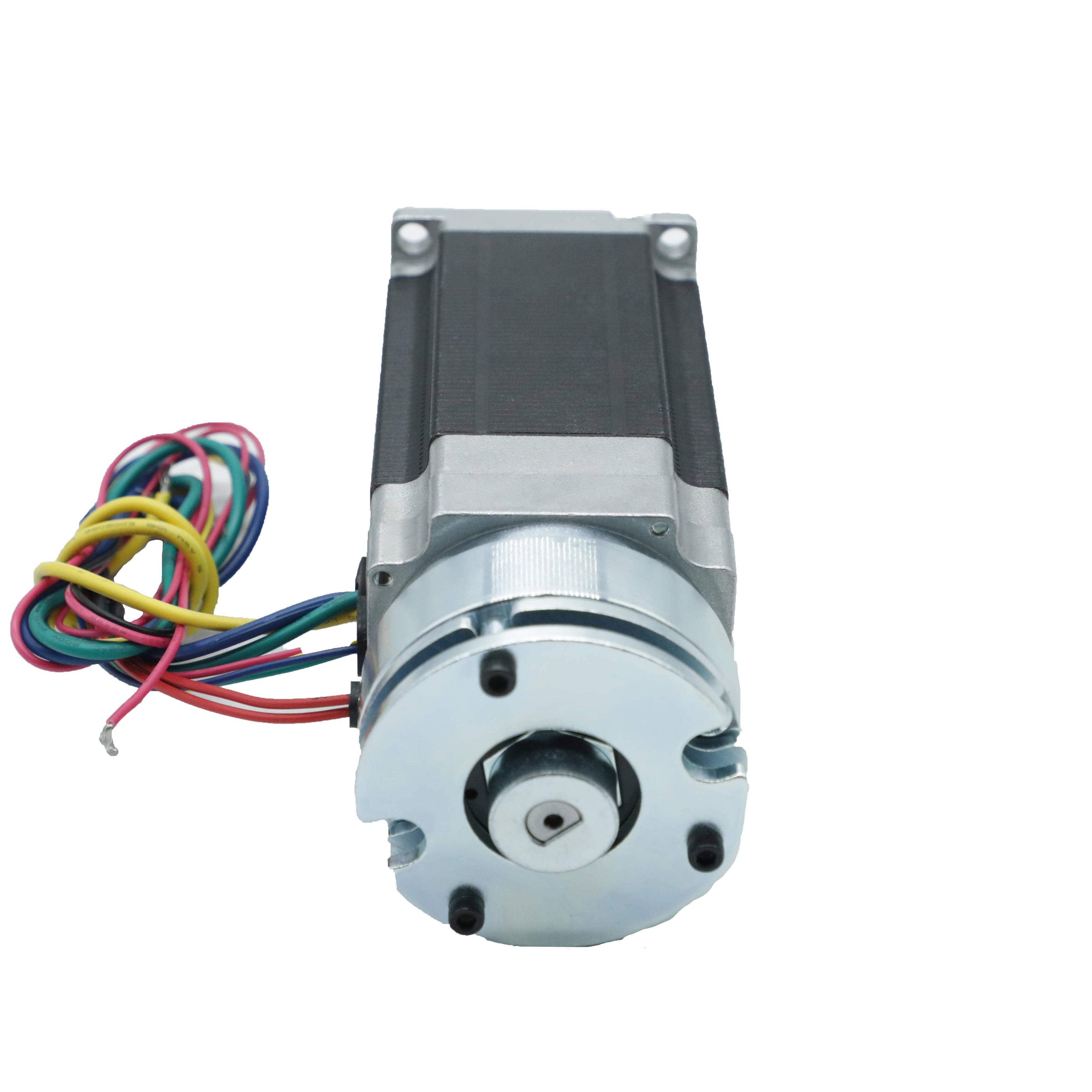 Nema23 Brushless Dc Motor 57mm 3000rpm 0.6N.M Bldc Motor With Power On ...